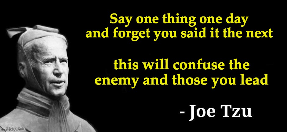 Joe confuses everyone and not on purpose - Imgflip