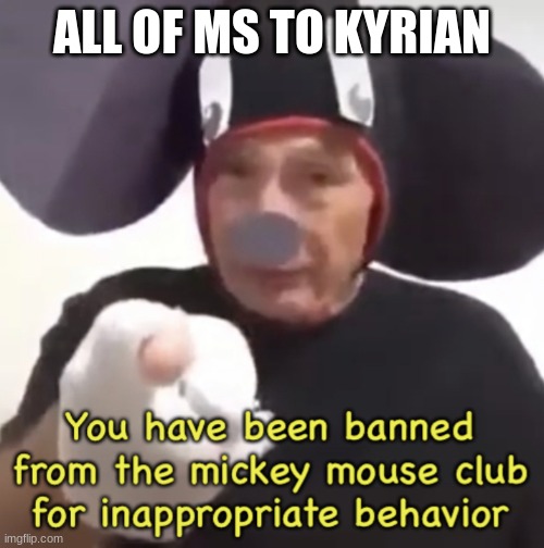 Inappropriate Behavior - Imgflip