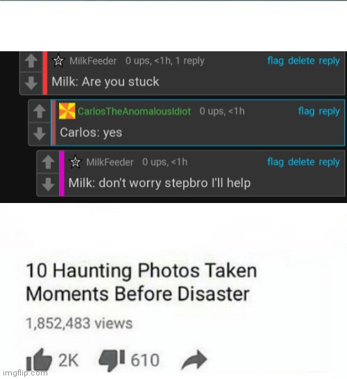 Photos Taken Moments Before Disaster Imgflip