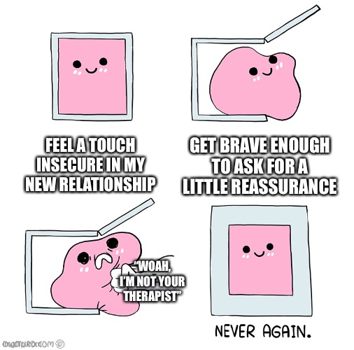 I thought he’d be at least a little supportive - Imgflip