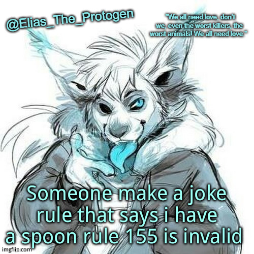 Elias_The_Protogen Furry Sans Announcement Template - Imgflip