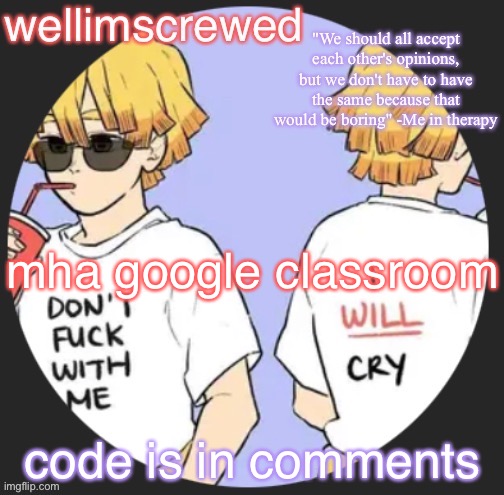 wellimscrewd's announceent template - Imgflip