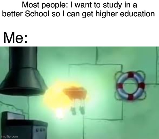 Going high for higher education - Imgflip