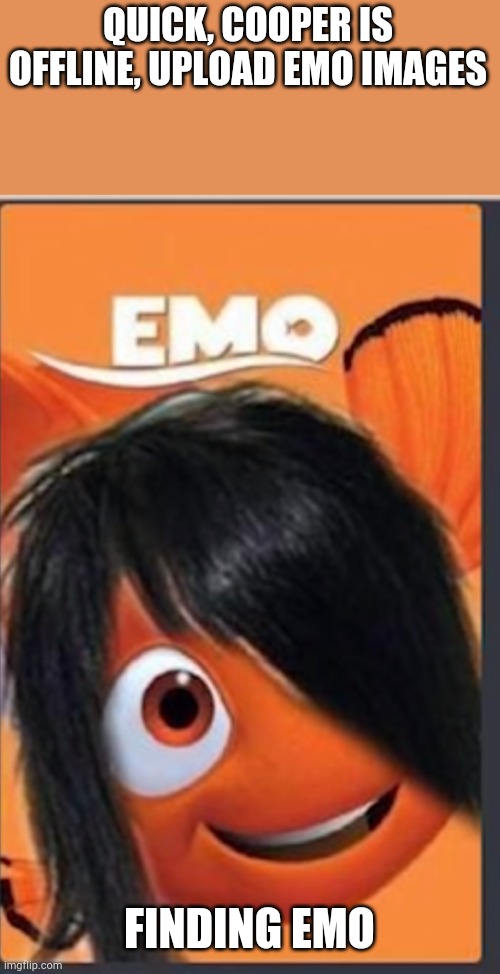 Tho he looks like emo kid, his hair look noice - Imgflip