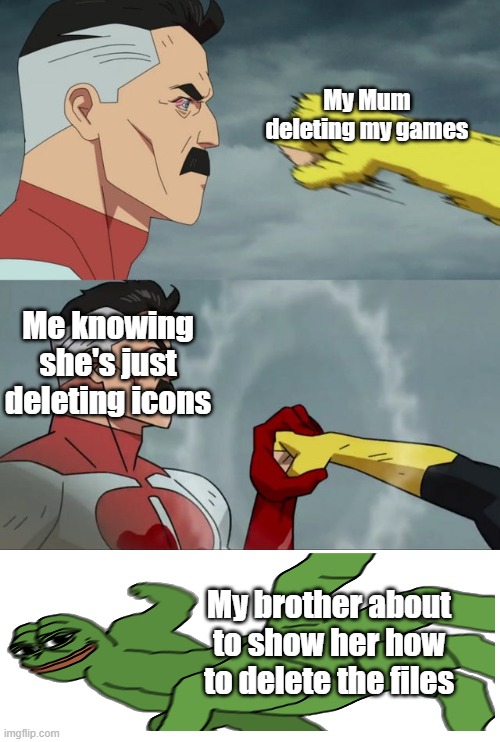 Omni Man Meme Template