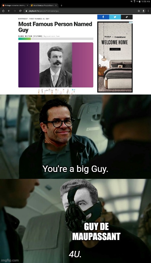 Inspired by the history textbook meme : r/baneposting