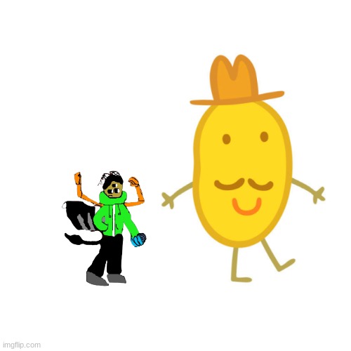 size comparison (btw the idiot is 10 feet tall) - Imgflip