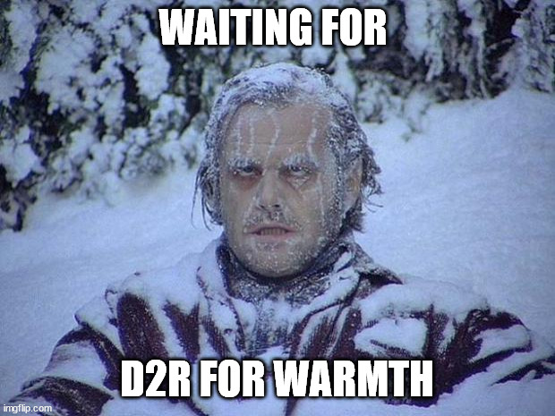 Jack Nicholson The Shining Snow Meme - Imgflip