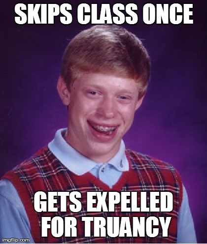 Bad Luck Brian Meme - Imgflip