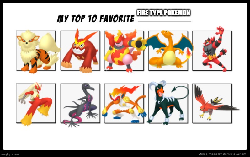 fire pokemon - Imgflip