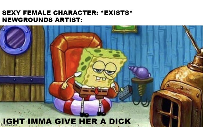 Newgrounds Art In a Nutshell - Imgflip