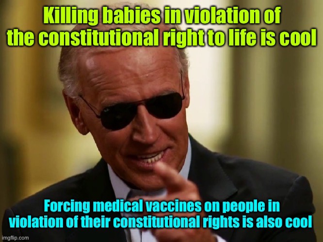 Biden likes violating constitutional rights & violating his oath to ...