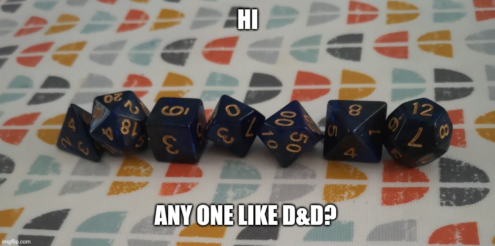 Dice in a line - Imgflip