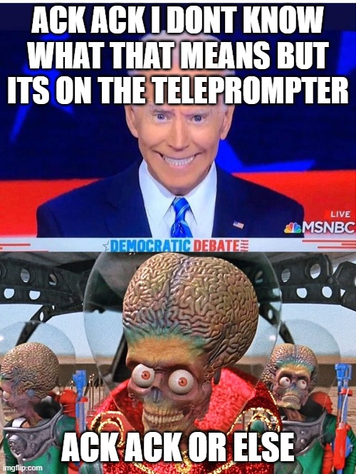 Biden Mars Attacks - Imgflip