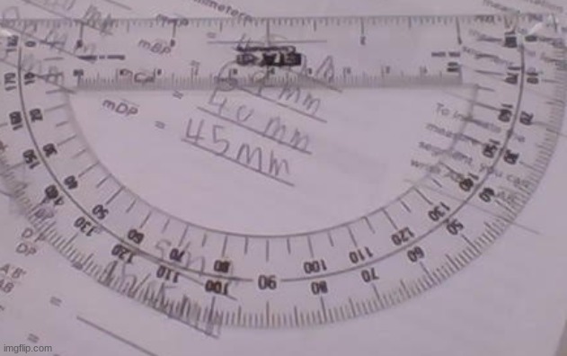idiot protractor lmao - Imgflip