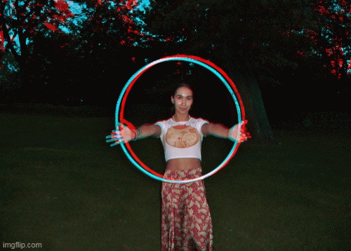 Cute Girl with Hula Hoop GIF_2 - Imgflip