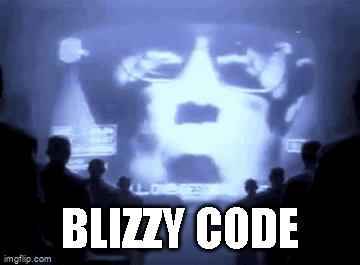 BLIZZY CODE GIF - Imgflip