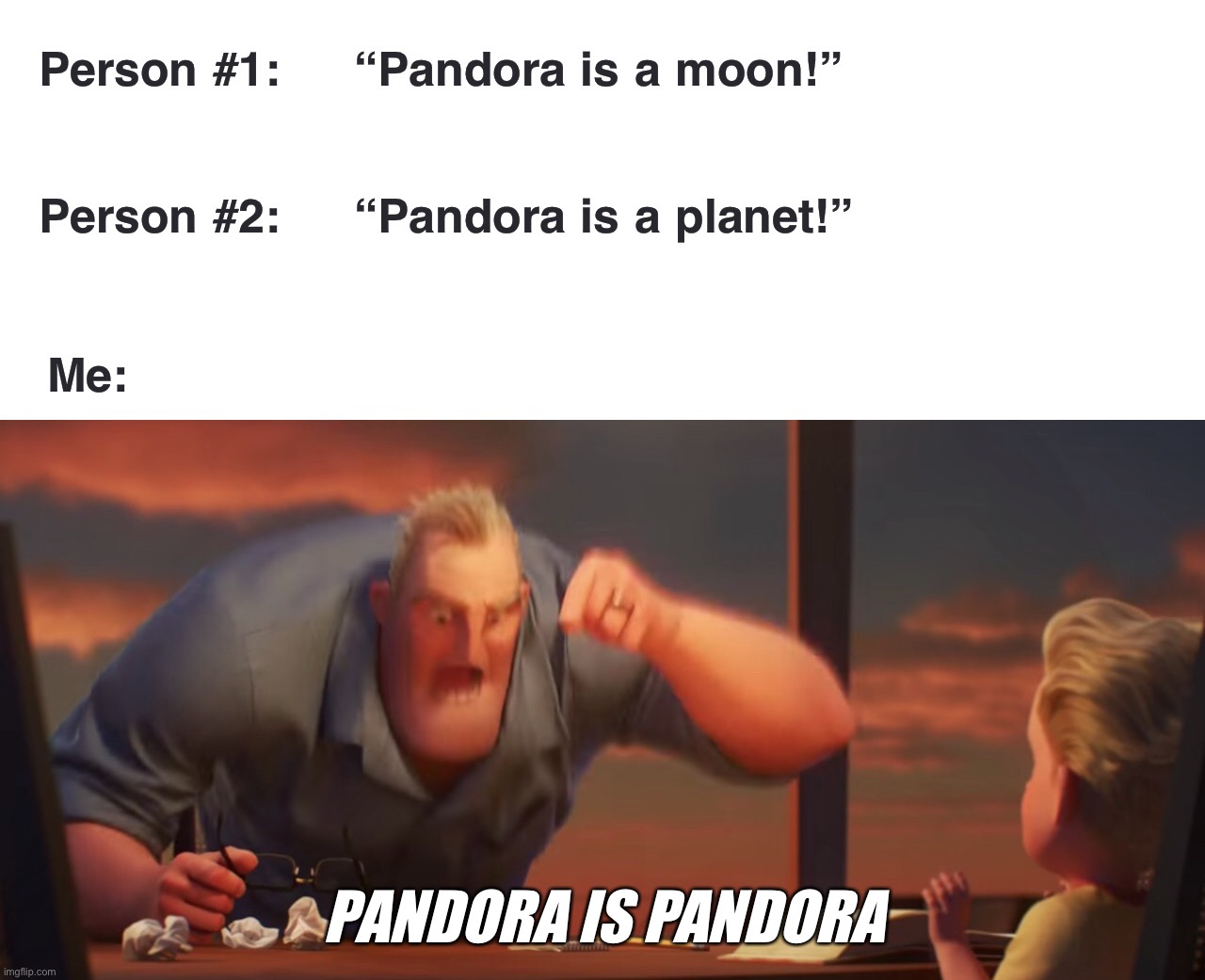 Image Tagged In Avatar memes pandora math Is Math science science 