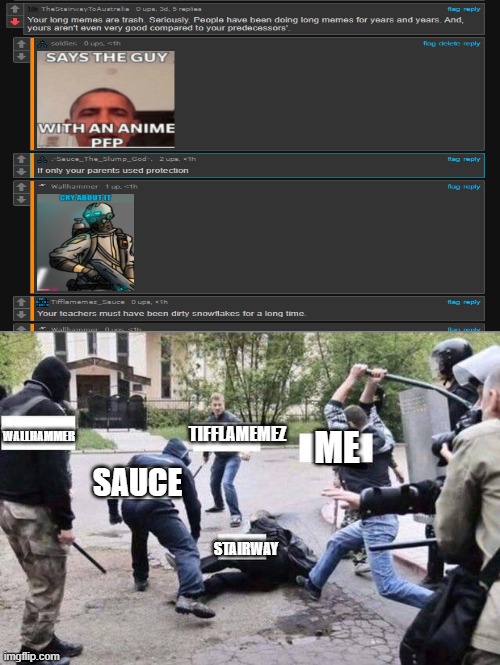 Group Beating - Imgflip