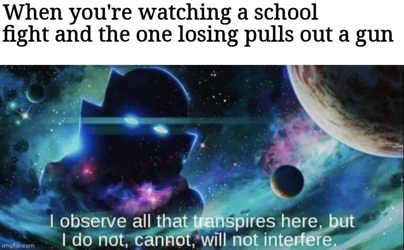 I observe all - Imgflip