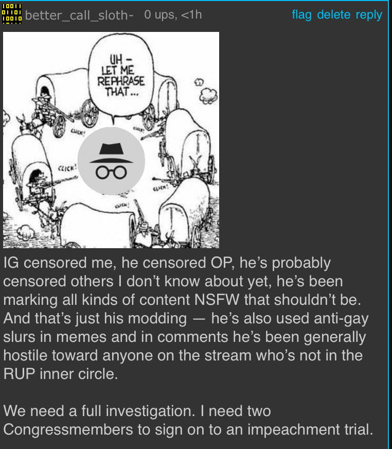 Impeach IG Blank Template - Imgflip