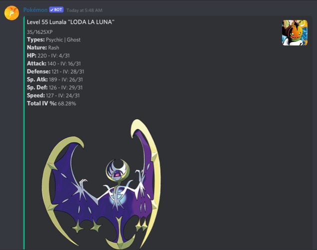 LODA LA LUNA. - Imgflip