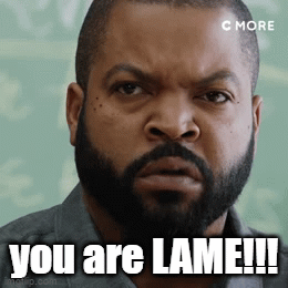 You are LAME!!! - Imgflip