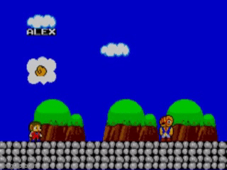Alex Kidd In Miracle World (SMS) Janken Battle (rock) - Imgflip