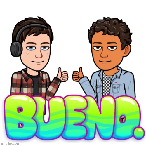 Bitmoji featuring me and my cousin cause yes - Imgflip