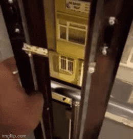 Design fail: These doors still open even if you lock them. - Imgflip