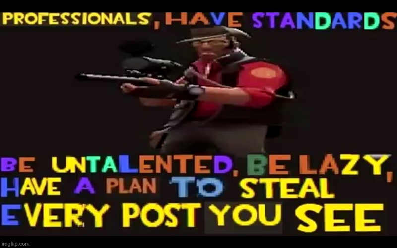 Professionals have standards V2 - Imgflip