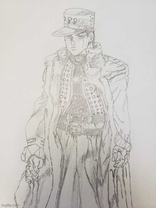 Jotaro Kujo (Part 4) (WIP 1) - Imgflip