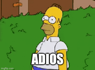 Homer disappears into bush - Imgflip