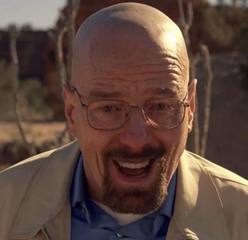 Walter White Happy Blank Template Imgflip