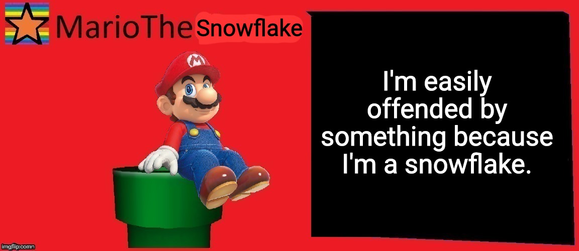 MarioTheMemer announcement template v1 - Imgflip