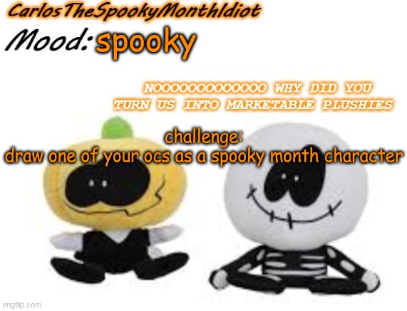 for da spooky month - Imgflip