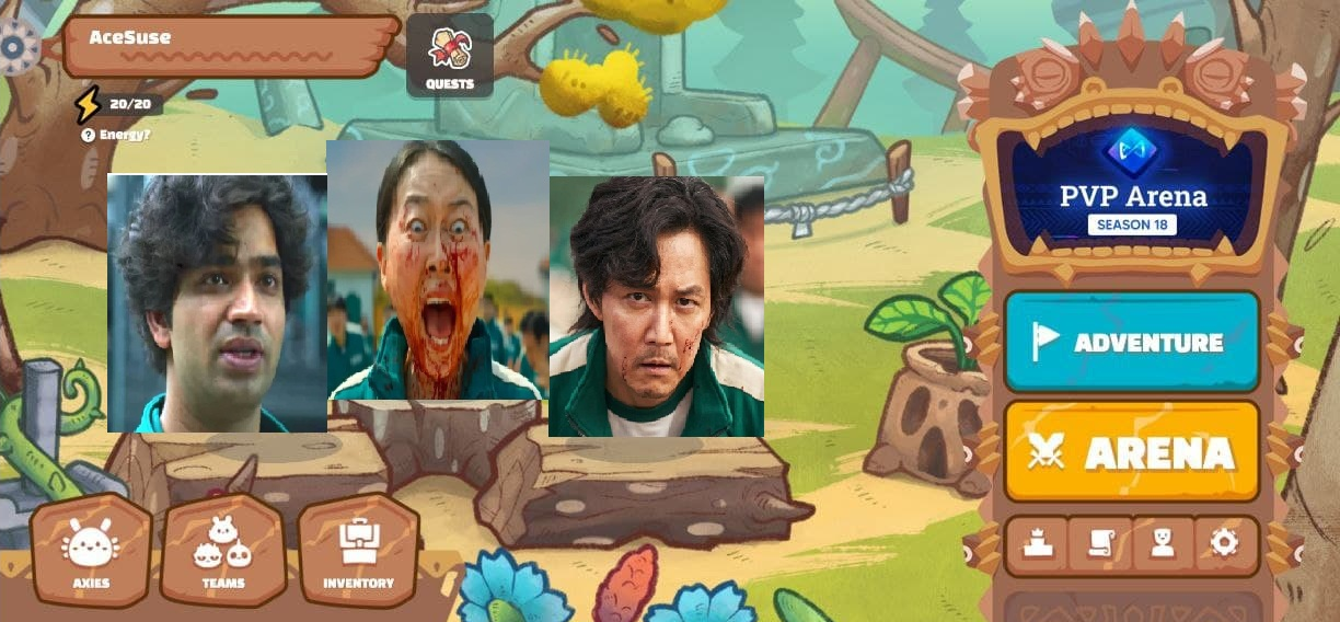 axie Blank Template - Imgflip