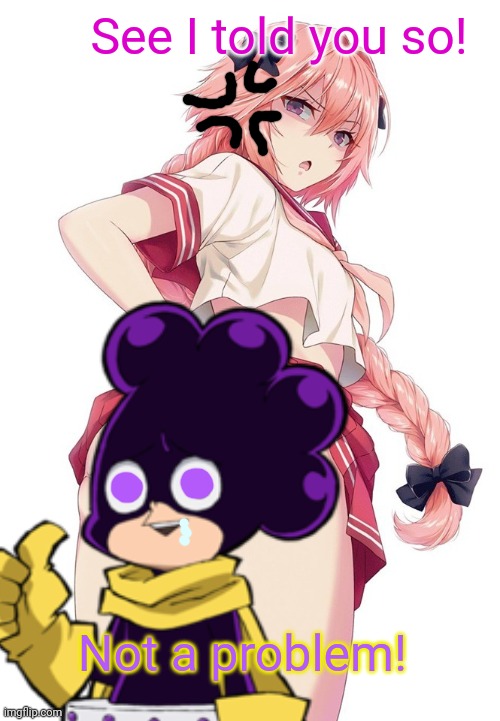 Mineta meets Astolfo - Imgflip