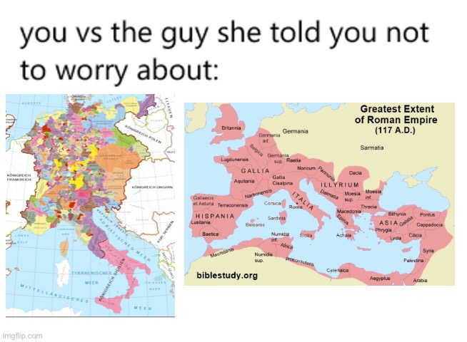 hre vs rome - Imgflip