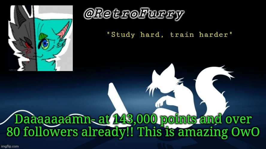 3 more followers until I hit 90