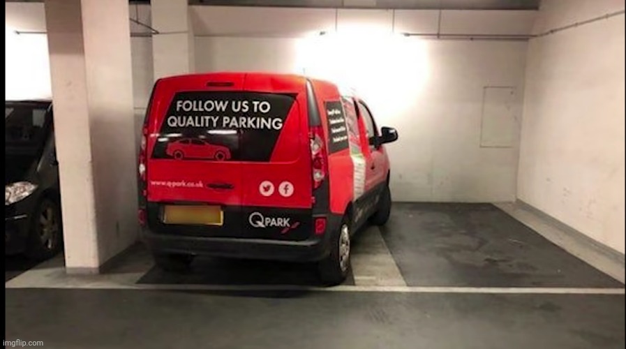 Ah. Quality parking - Imgflip