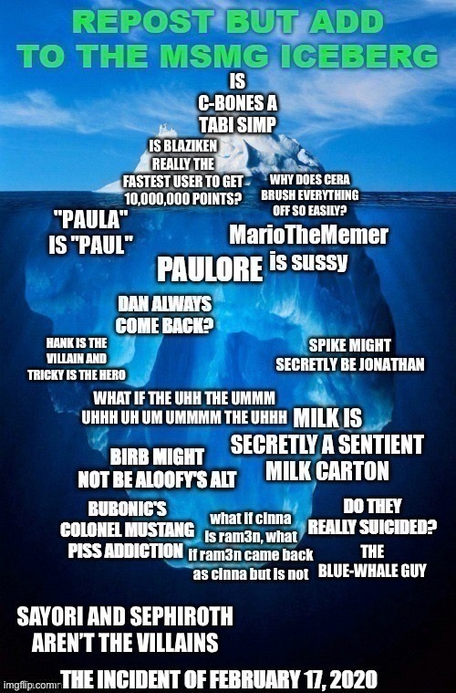 Remember the Blue-whale guy who talks about Deleted users or stuff like ...