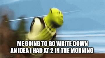 Shrek running - Imgflip