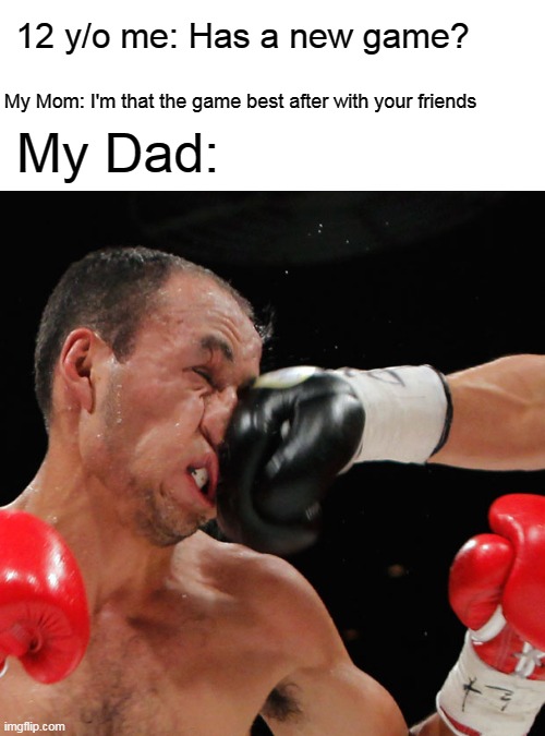 Boxer Getting Punched In The Face - Imgflip