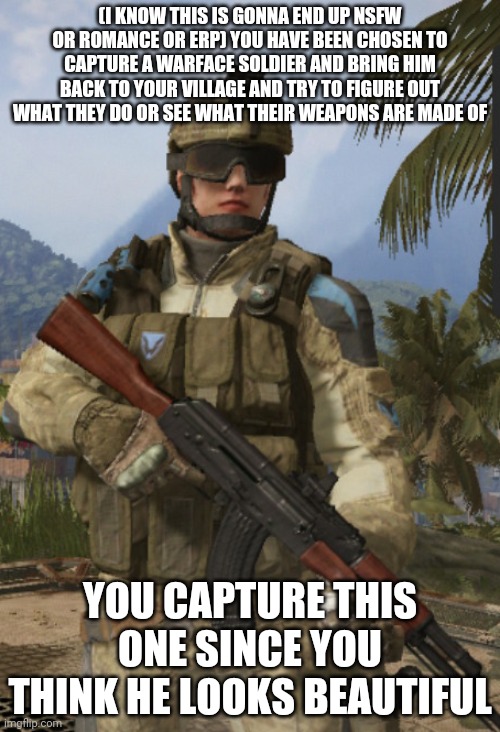 (Nsfw romance or erp are the options) - Imgflip