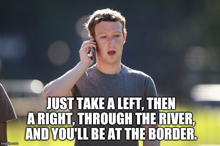 I guess Facebook allows users to share smuggling tips. - Imgflip