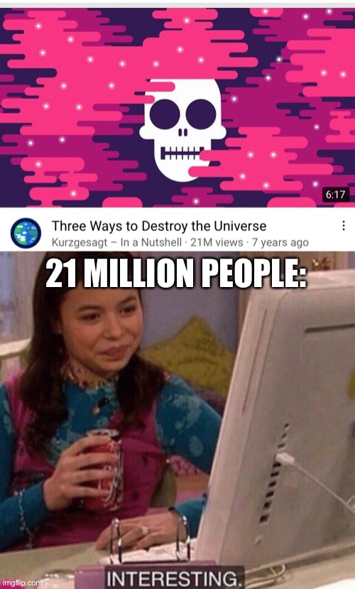 Image tagged in icarly interesting - Imgflip