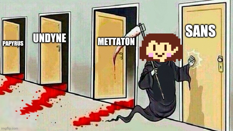 death knocking at the door - Imgflip