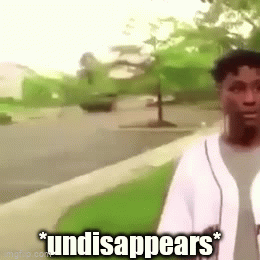 Disappearing kid gif - Imgflip