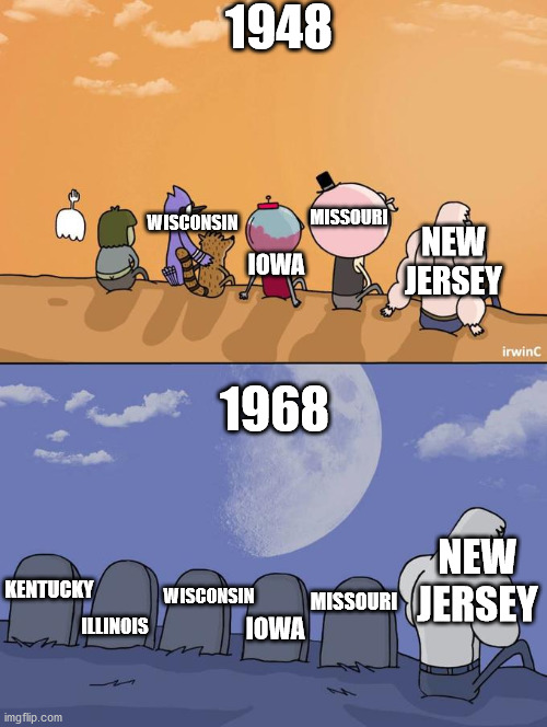 For a time in 1968 she was the only battleship active in the world ...